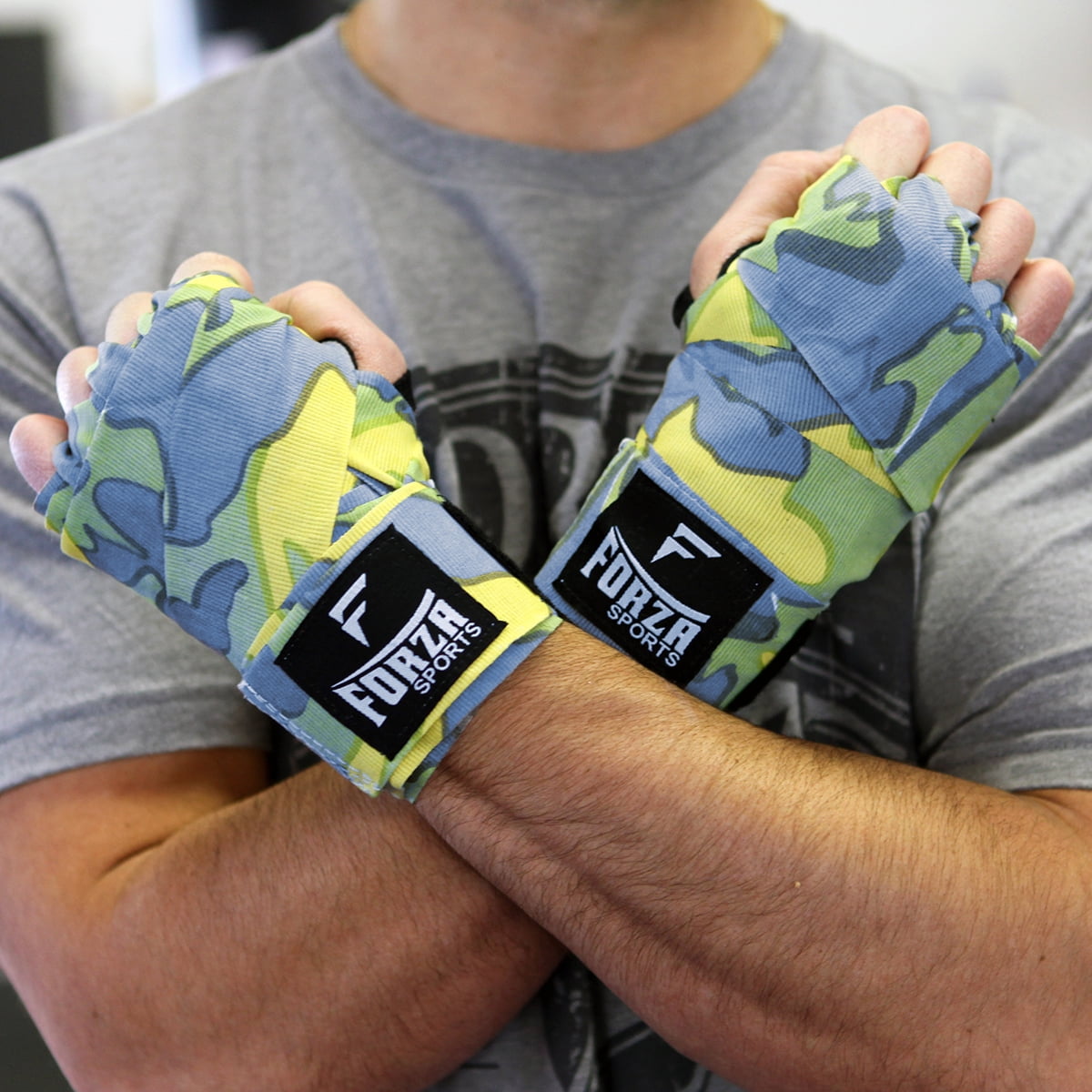 Forza Sports 180" Mexican Style Boxing & MMA Handwraps - Factory Camo ...