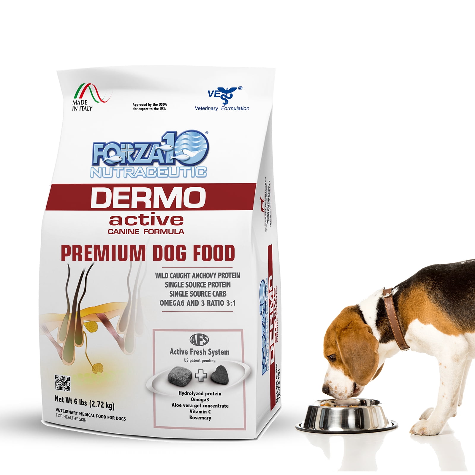 Forza10 Active Dermo Fish Flavor Dog Food - 6 lb Bag Nepal | Ubuy
