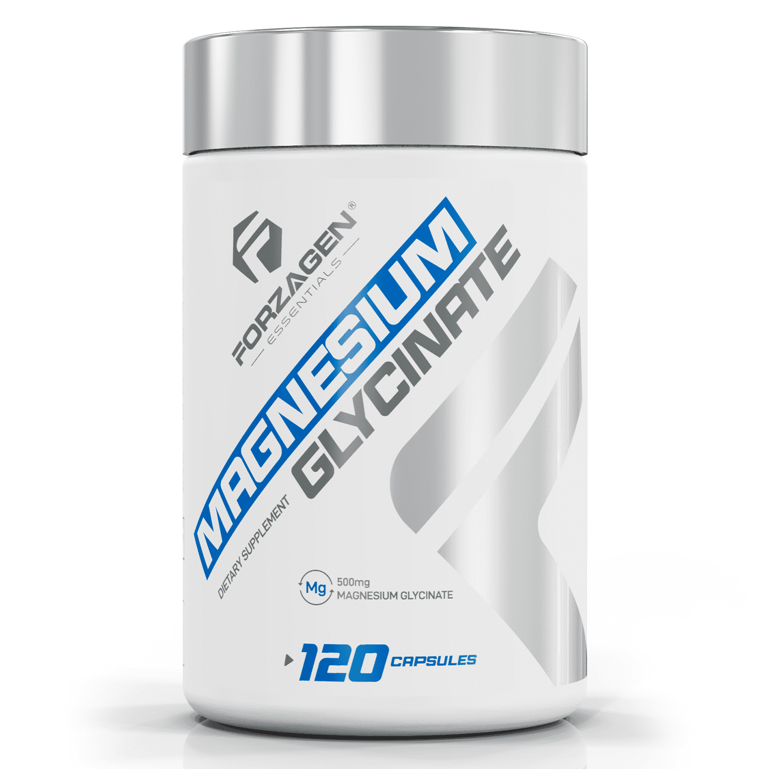 Forzagen Magnesium Glycinate Supplement, 500mg, 120 Capsules, Essential ...