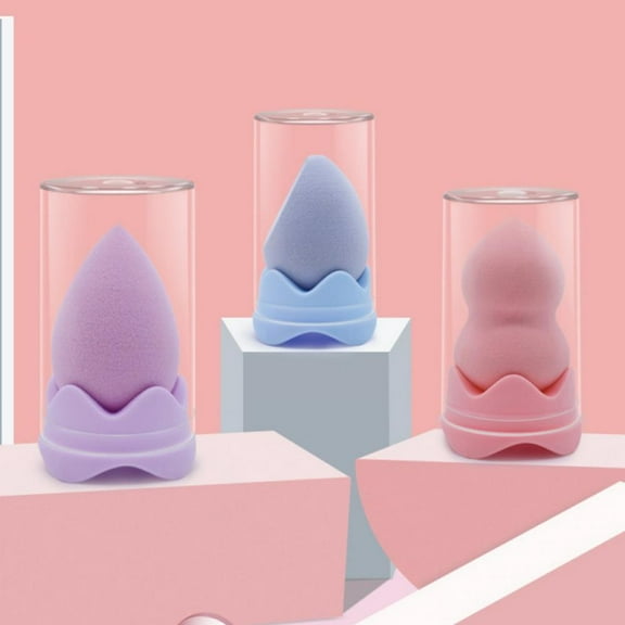 1PCS Makeup Sponge with Mushroom-Shaped Handle Professional Beauty Tool ...