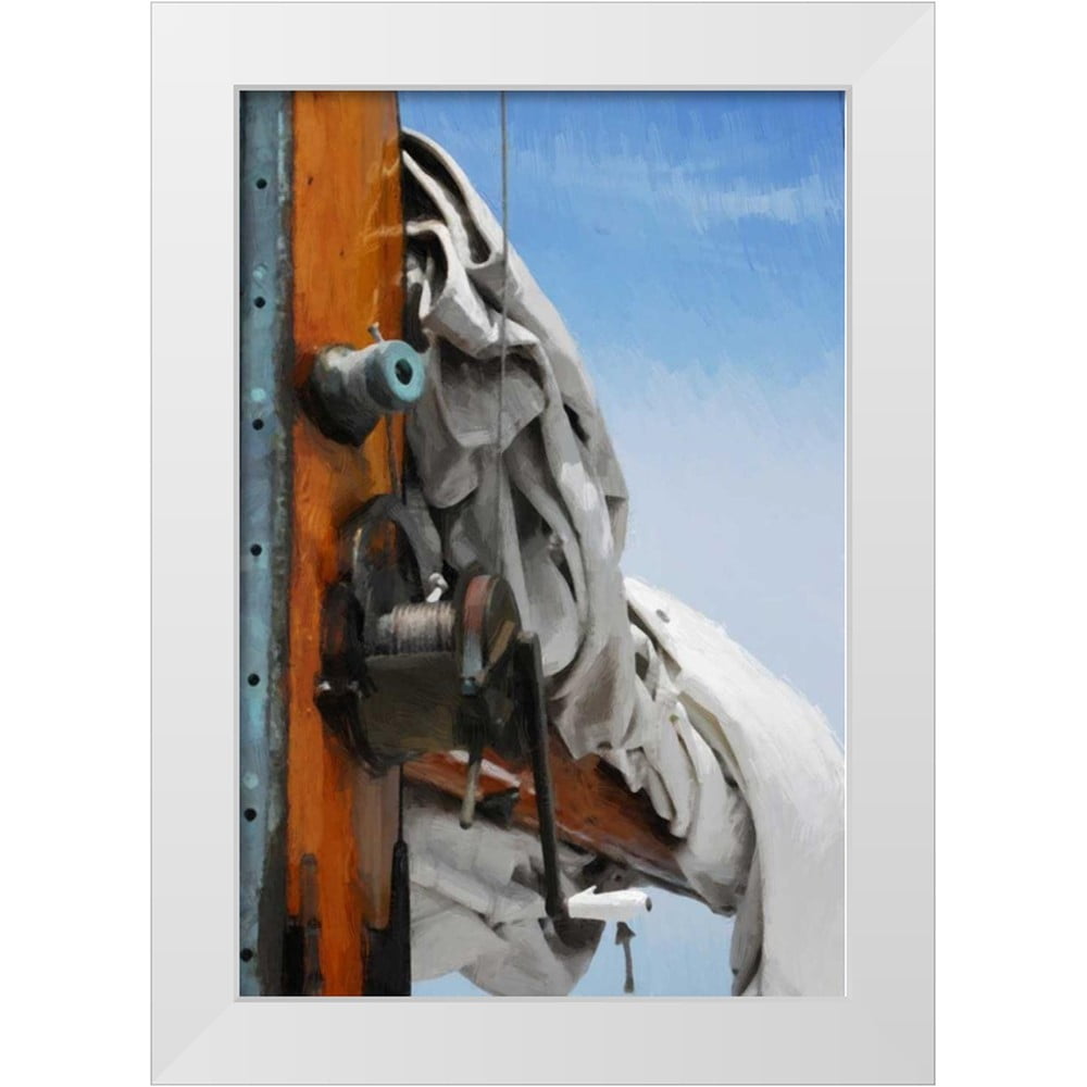Foschino, Suzanne 17x24 White Modern Wood Framed Museum Art Print ...