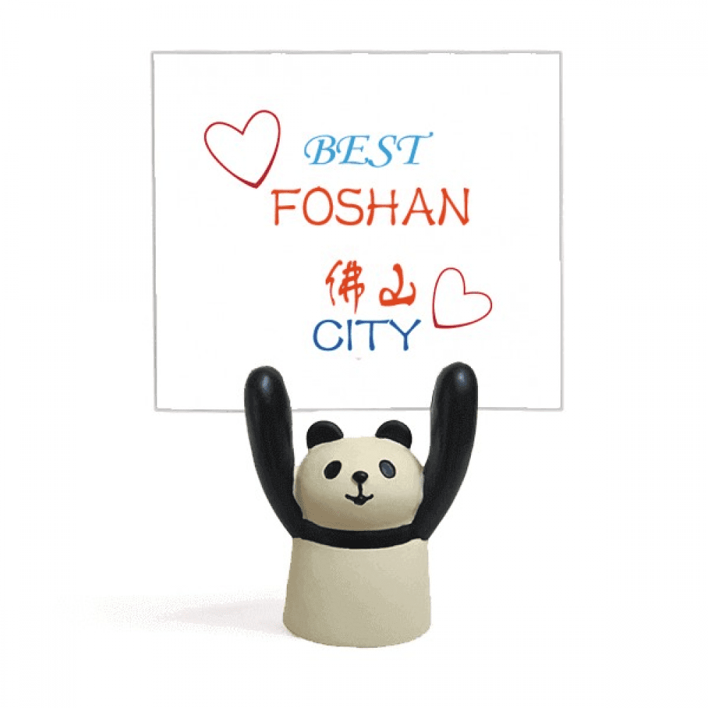 Foshan City Icon Art Deco Fashion Memo Holder Cartoon Animal Panda ...