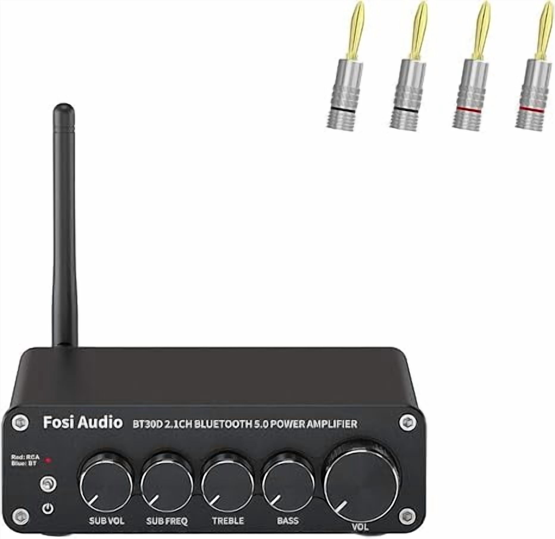 Fosi Audio BT30D Stereo Audio Receiver Audio Power Amplifier for Home ...