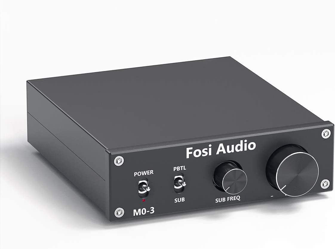Fosi Audio M03 200W Mini Mono Subwoofer Amplifier - Full-Frequency ...