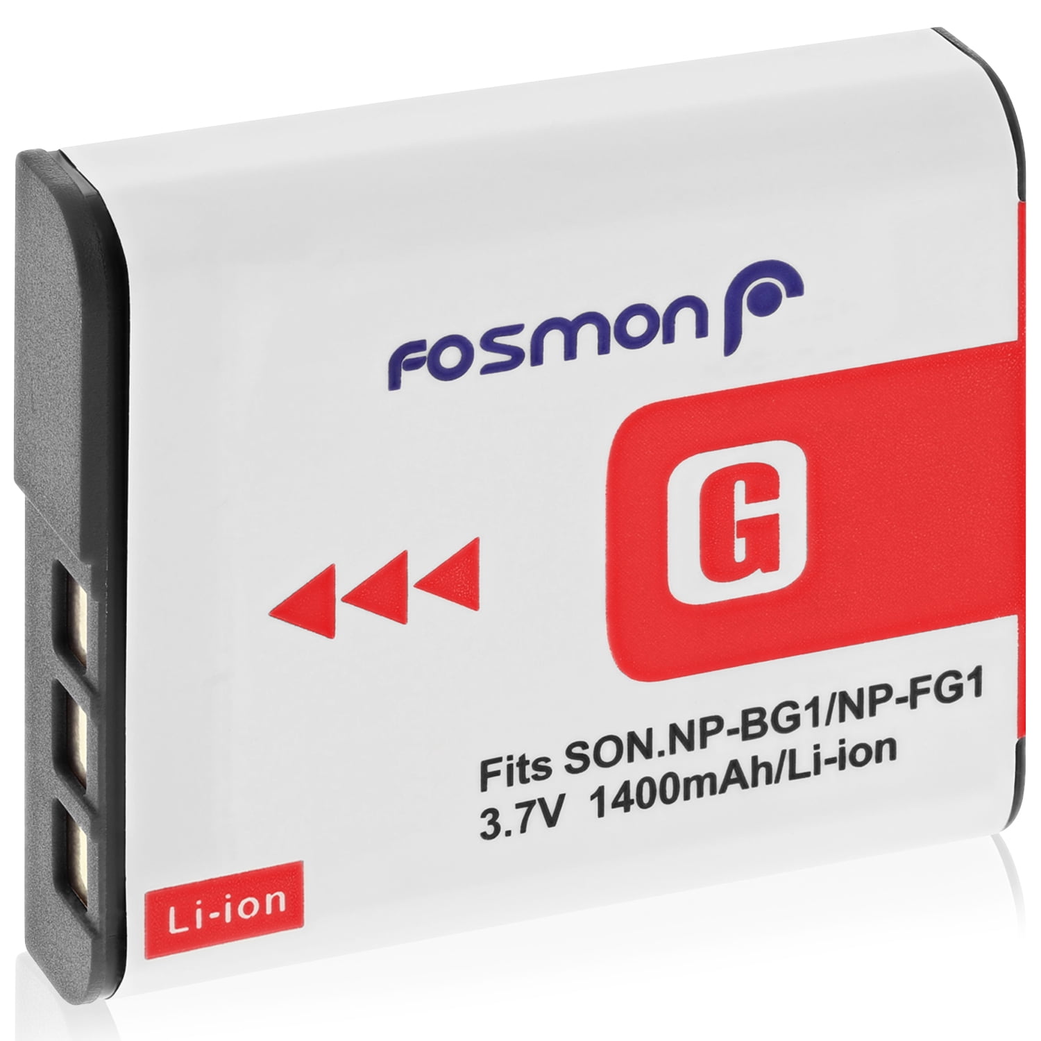 Fosmon (1 Pack) High Capacity 1400milliamp/hour Replacement Battery for ...