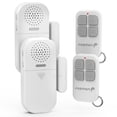 Fosmon 2x Wireless Contact Sensor Door Alarm For Home Security, Elderly ...