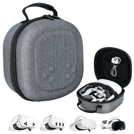 Fosmon For Meta Quest 3 Case Hard Protective Carrying Case, Square Hard ...