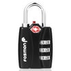 Fosmon TSA Approved 4 Pack Luggage Locks, 3 Digit Combo, Alloy Body ...
