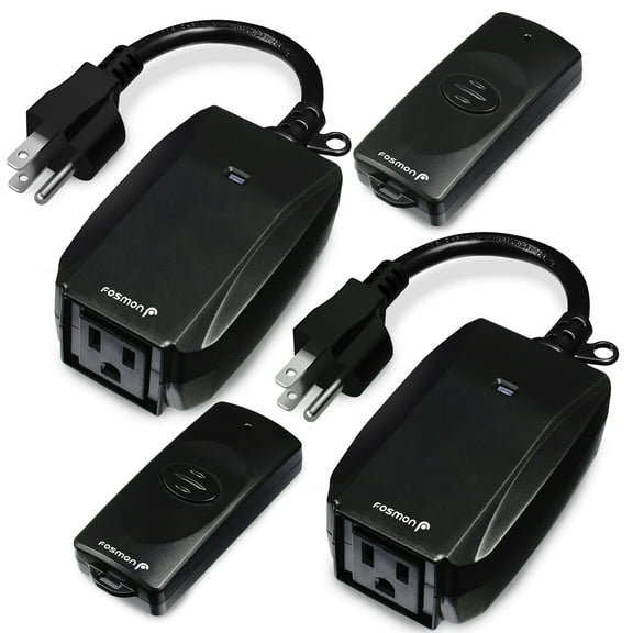 Outdoor Wireless Remote Control Outlet Plug,Weatherproof Heavy Duty ...