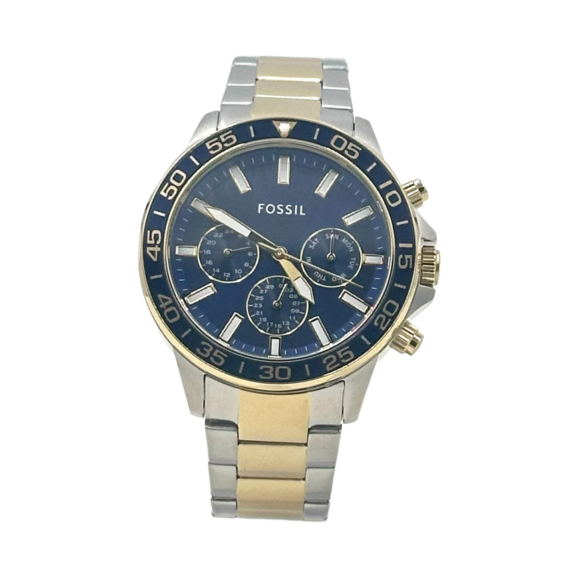 Fossil Bannon Multifunction Two-Tone Stainless Steel Watch - BQ2867 ...