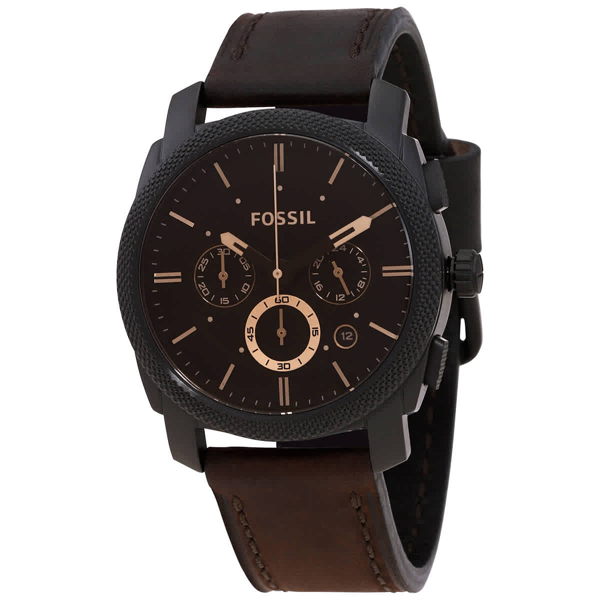 Fossil Retro Traveler Black IP Chronograph Mens Watch CH2895 - Walmart.com