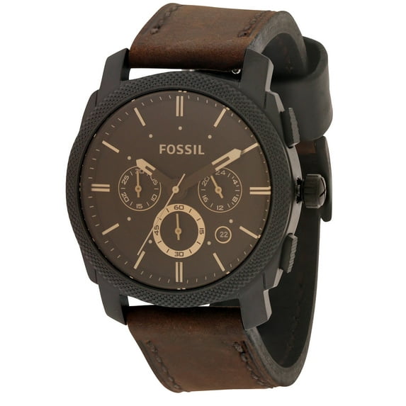 Fossil Machine Chronograph Brown Dial Men's Watch FS4656 For Men Wrist - Walmart.com