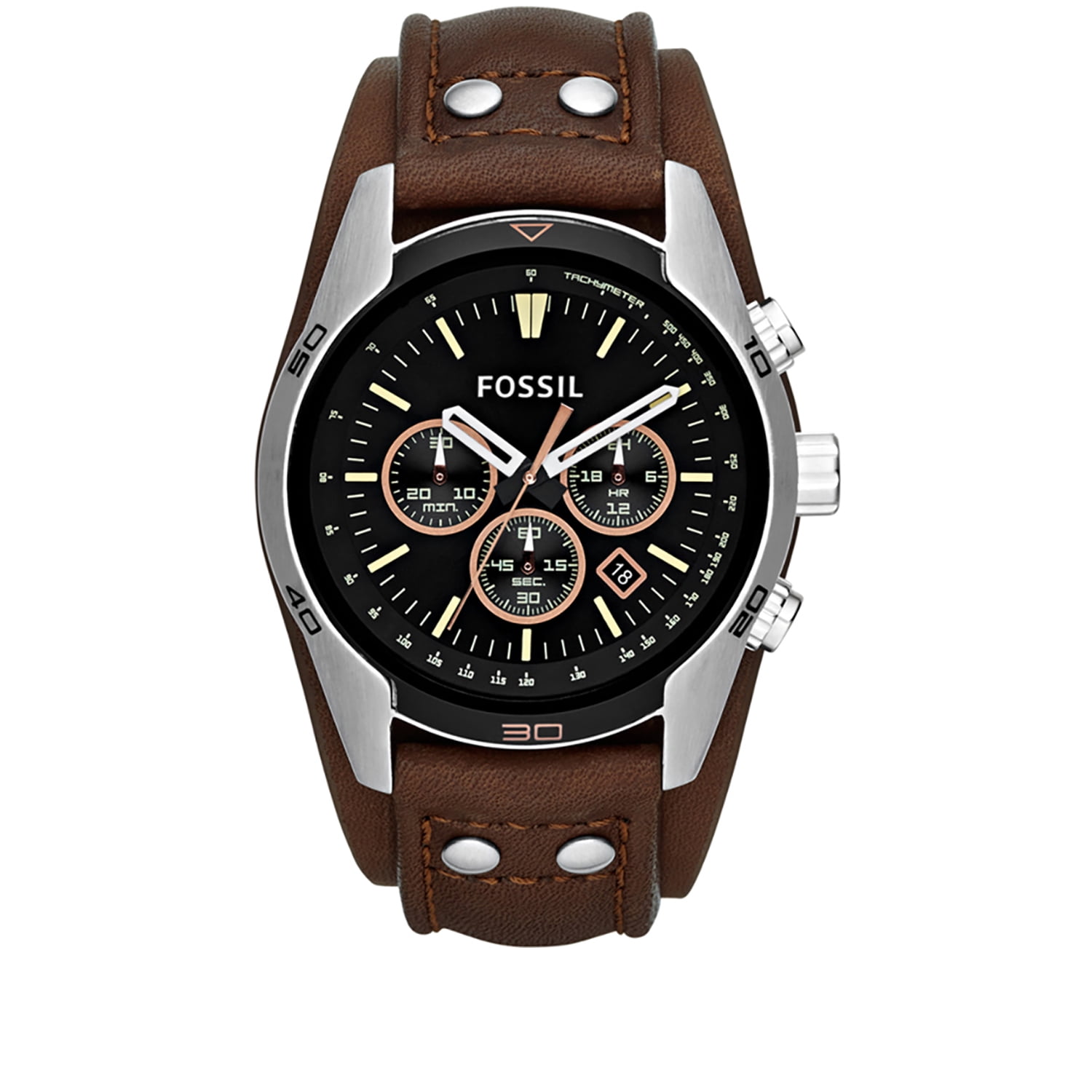 Fossil Men's Coachman Chronograph, Stainless Steel Watch, CH2891 ...