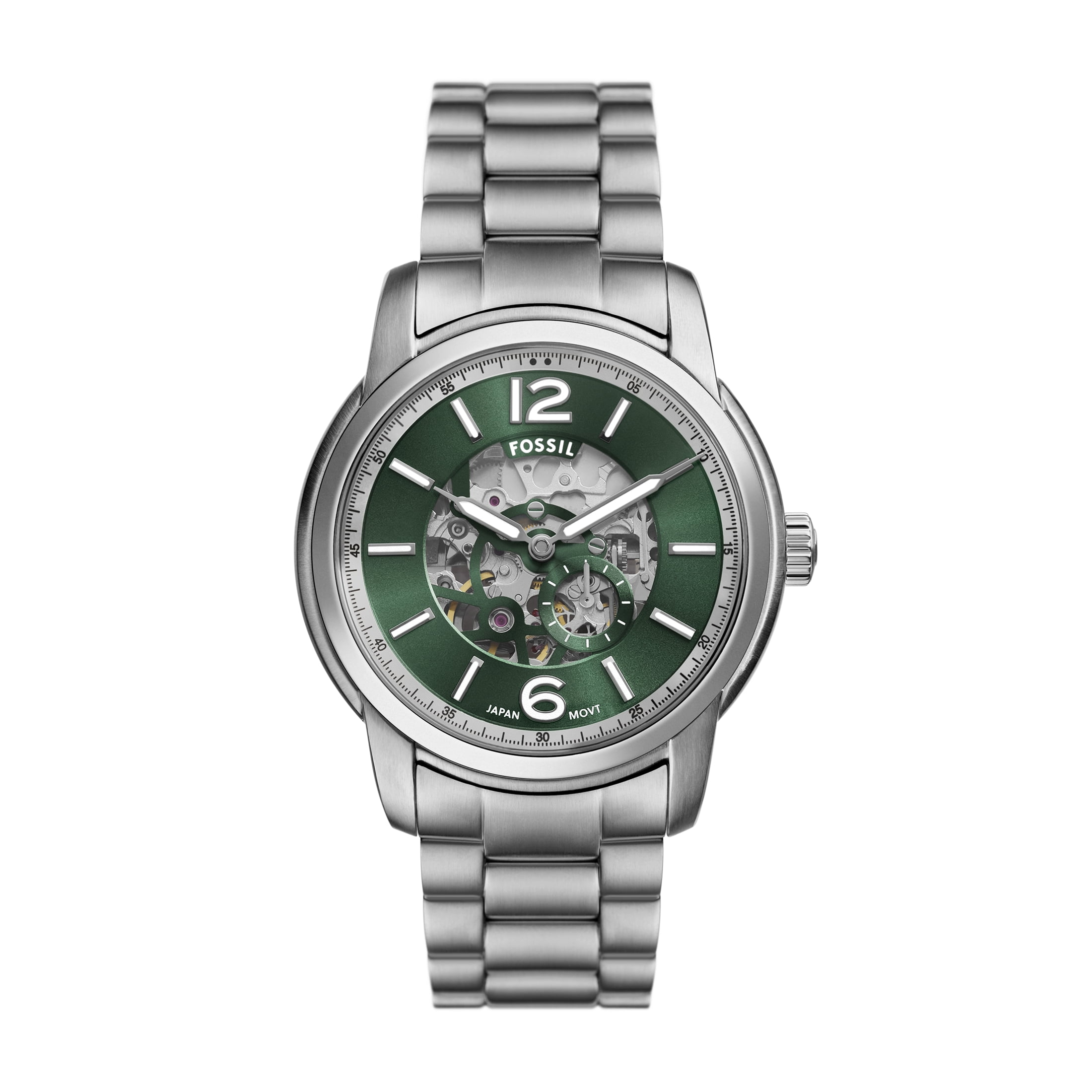 Fossil Men's Fossil Heritage Automatic, Stainless Steel Watch - Walmart.com