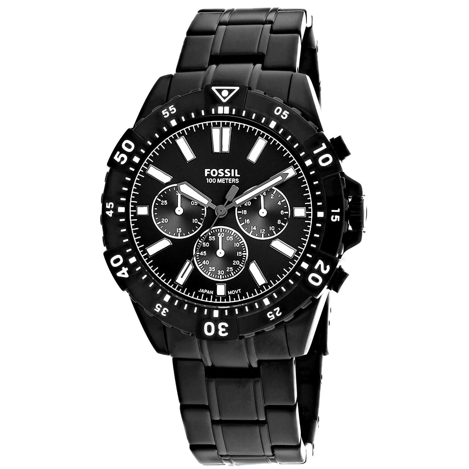 Fossil Men's Garrett Black Dial Watch - FS5773 - Walmart.com