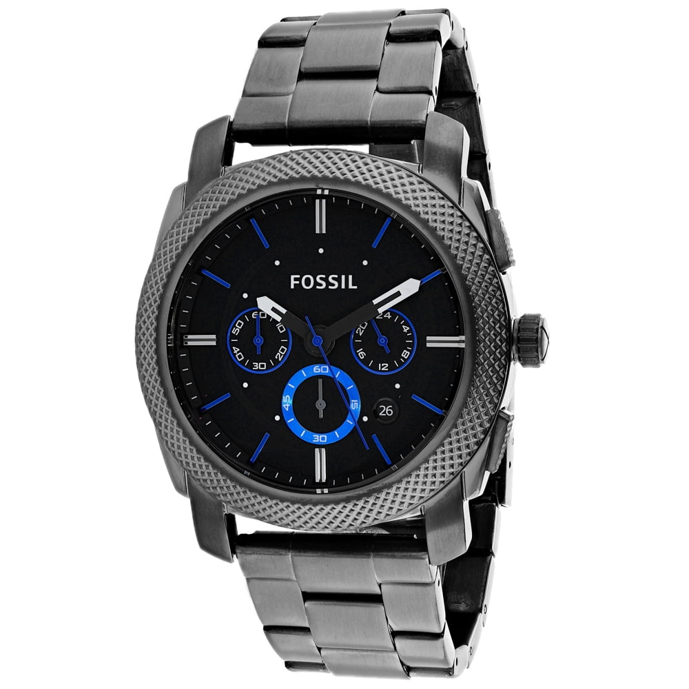 Fossil Men's Machine Chronograph Black Dial Watch - FS4931 - Walmart.com