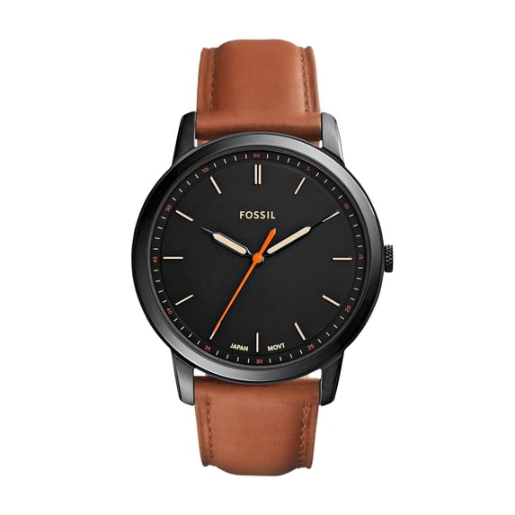 Fossil, Minimalist Men's Watch, Black Stainless Steel, 44mm - Walmart.com