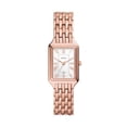Fossil Women's Raquel Three-Hand Date, Rose Gold-Tone Stainless Steel ...