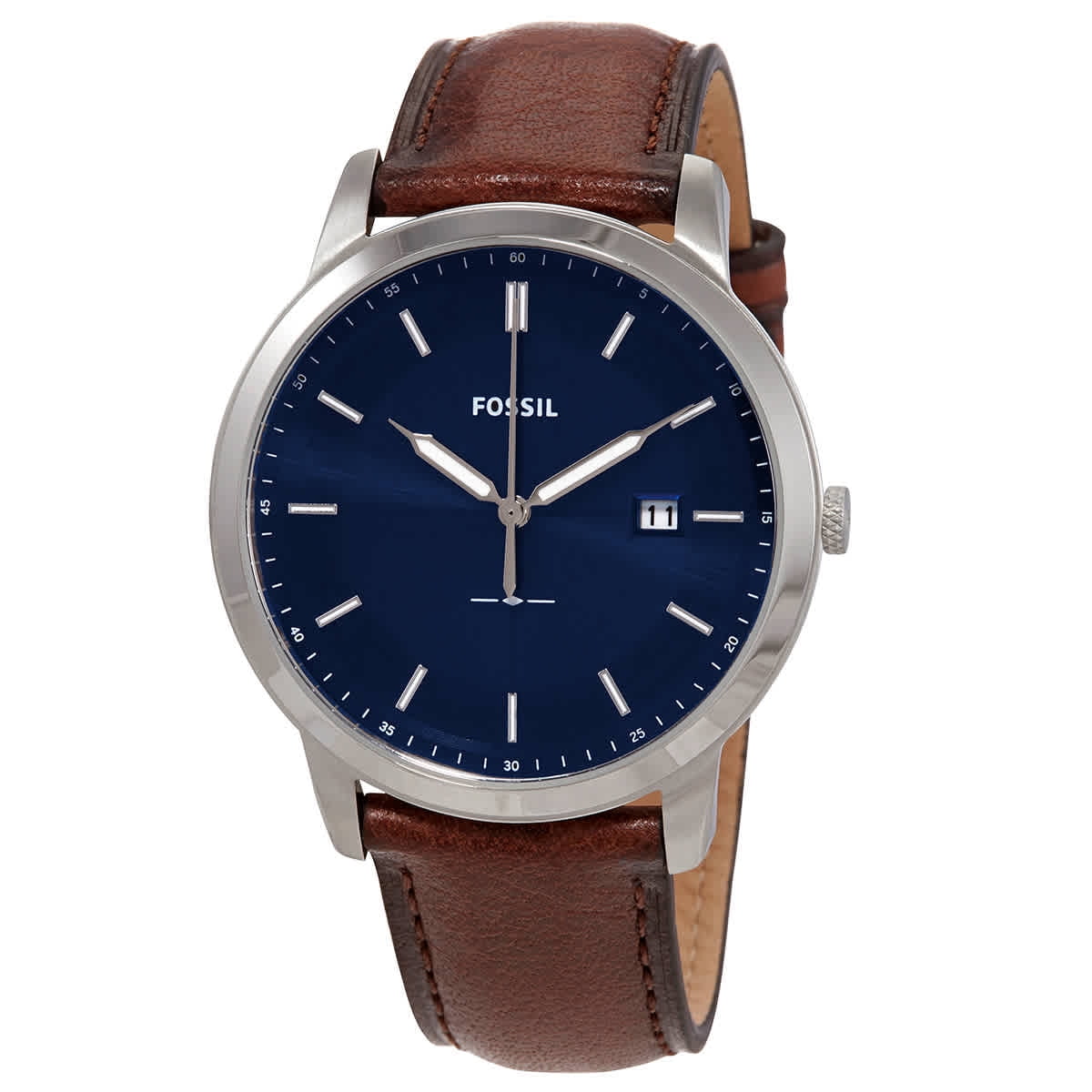 Fossil The Minimalist Solar-powered Blue Dial Men's Watch FS5839 ...