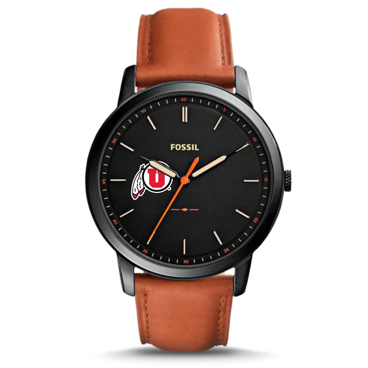Fossil Utah Utes The Minimalist Slim Leather Watch - Walmart.com