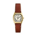 Fossil Women's Harlow Three-Hand, Gold-Tone Stainless Steel Watch ...