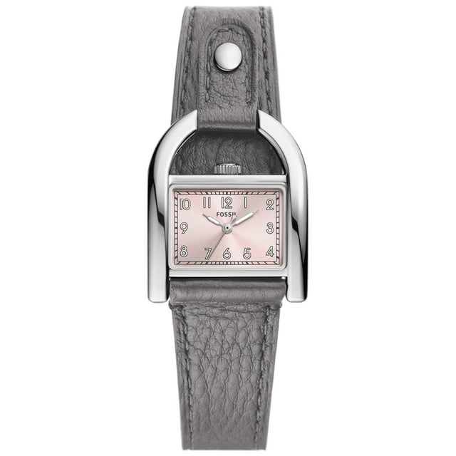 Free Shipping! Fossil Women's Harwell Three-Hand Light Gray Eco Leather ...