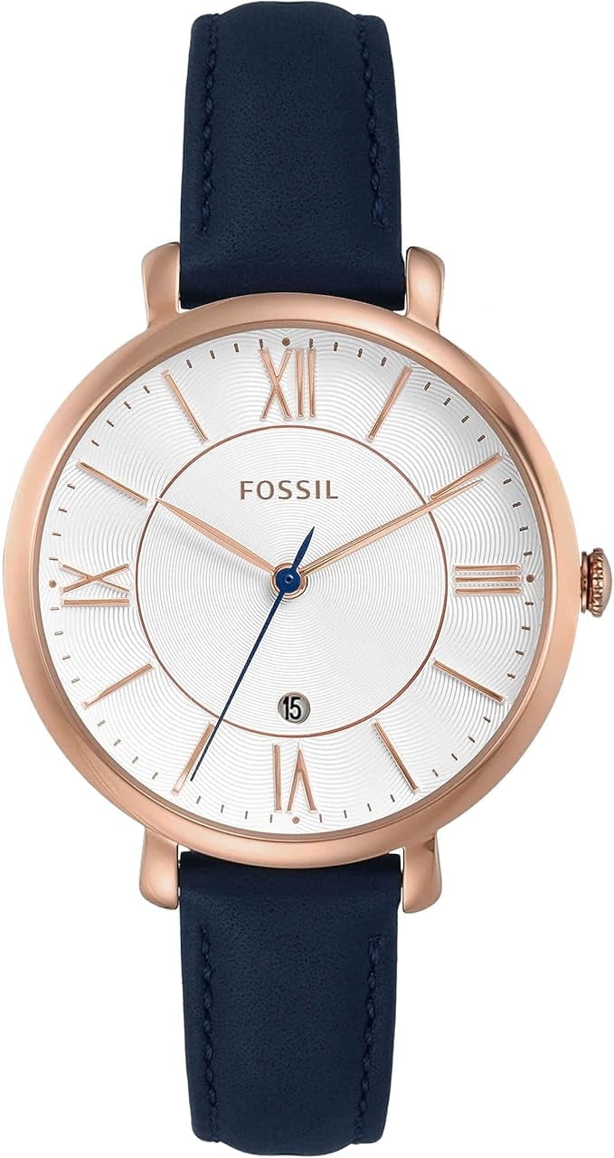 Fossil Women's Jacqueline Quartz Stainless Steel Three-Hand Watch ...