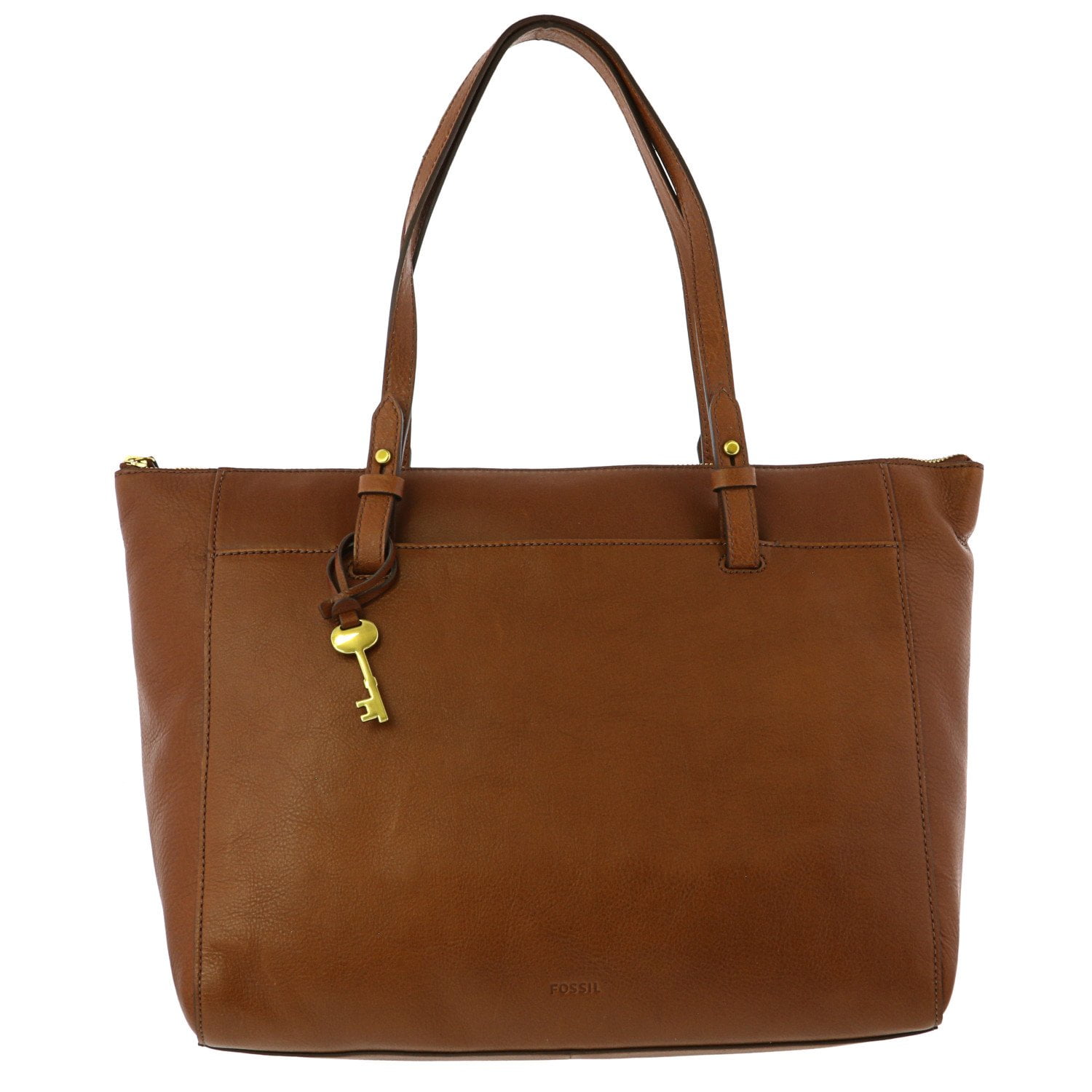 Fossil Women's Rachel Tote Leather Top-Handle Bag - Brown - Walmart.com
