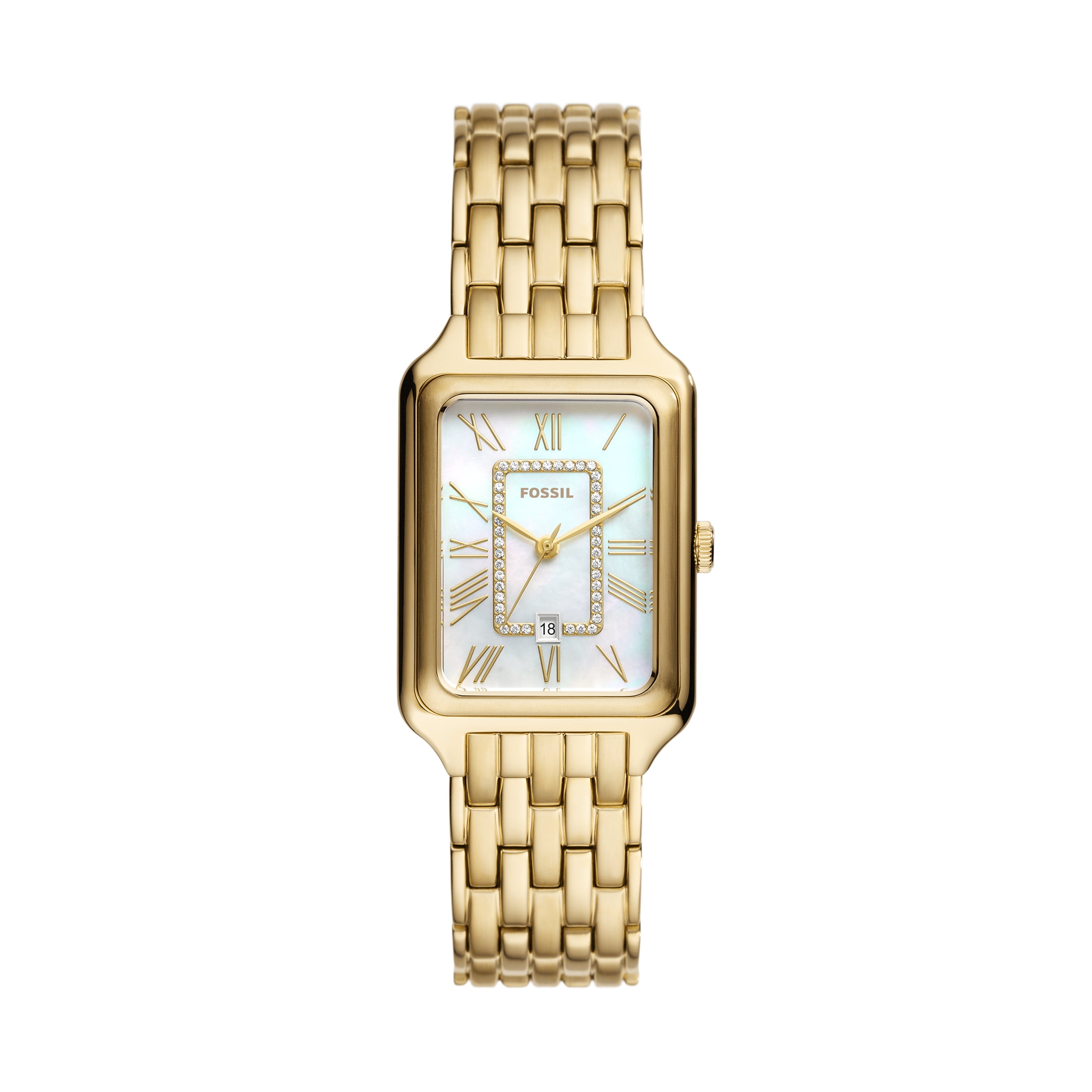 Fossil, Women's Raquel Watch, 26mm, Gold-Tone Stainless Steel - Walmart.com
