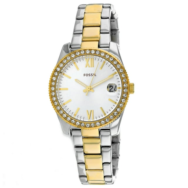Fossil Women's Scarlette Silver Dial Watch - ES4319 - Walmart.com