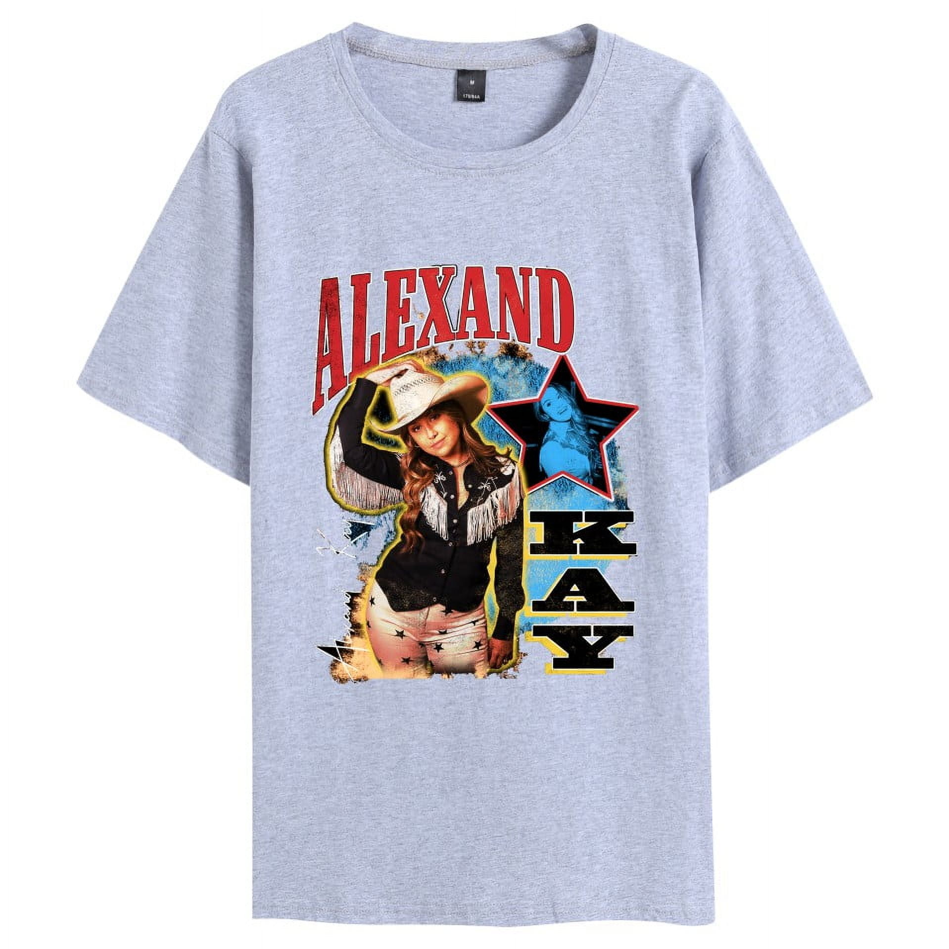 Fosskos Alexandra Kay Logo Merch T-shirt Short Sleeve Women Men Summer ...