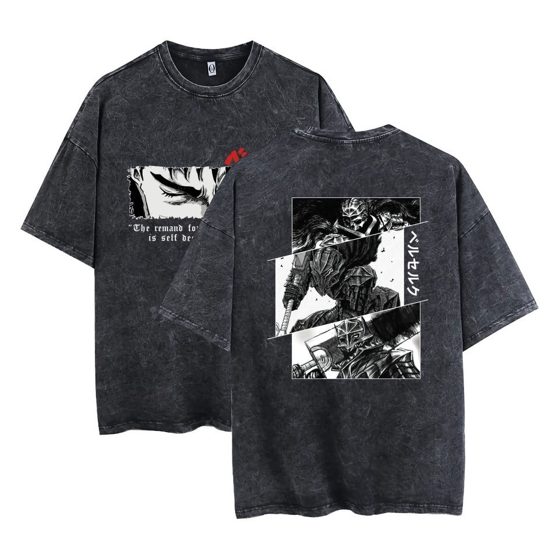Fosskos Berserk Clothing Comic Character t-Shirt for Men and Women ...