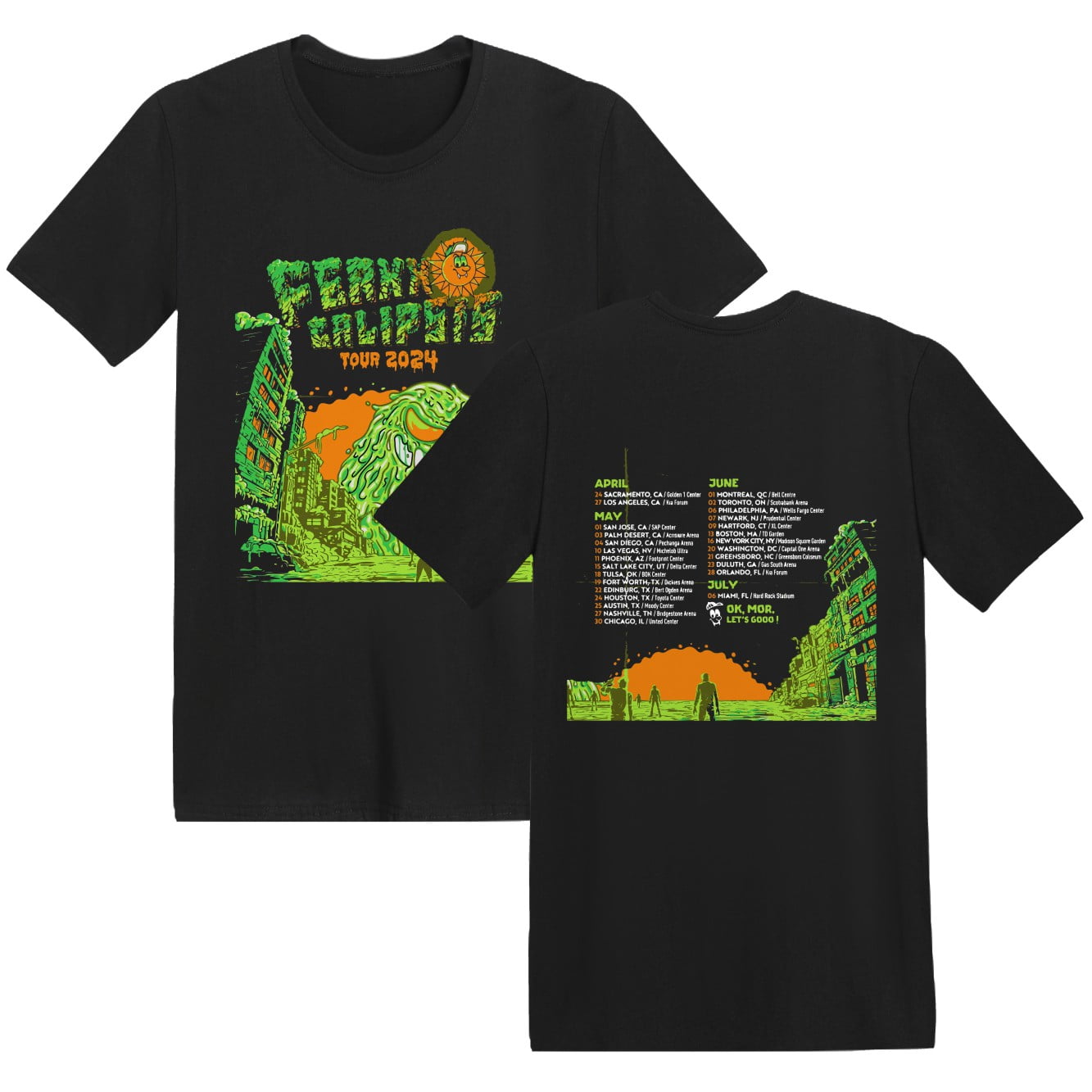 Fosskos Feid Merch Feid Ferxxo Calipsis Tour 2024 T-Shirt Women Men ...
