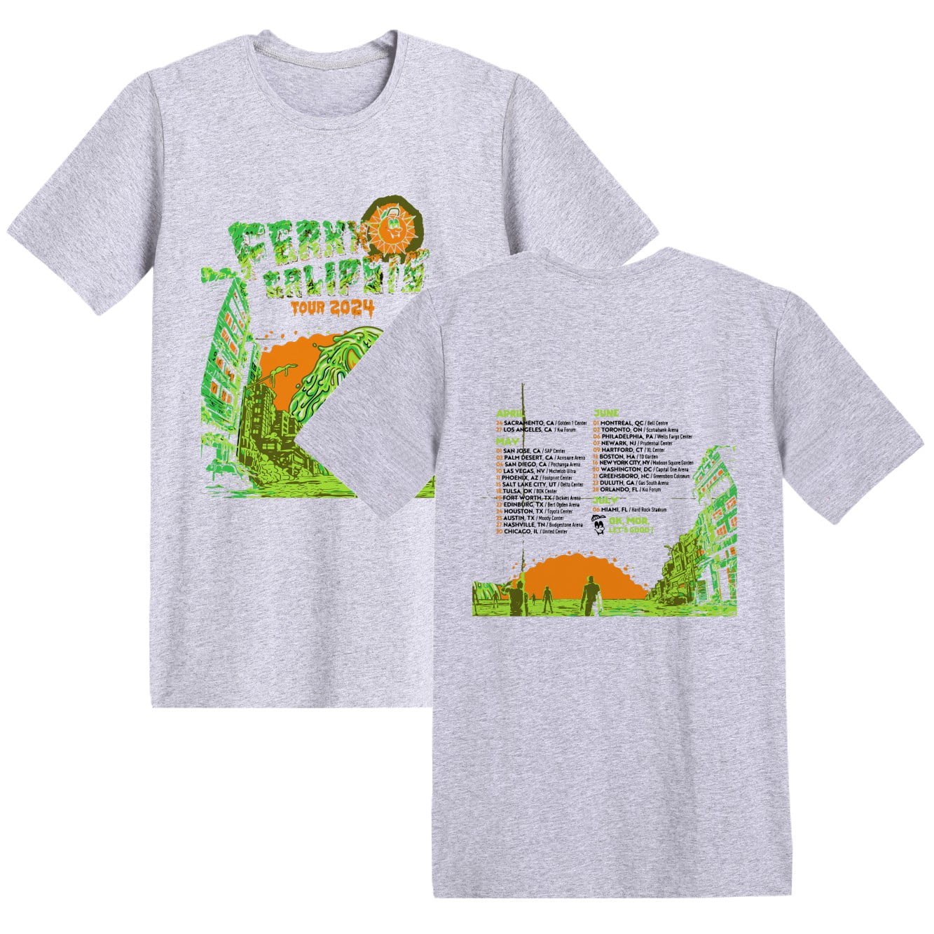 Fosskos Feid Merch Feid Ferxxo Calipsis Tour 2024 T-Shirt Women Men ...