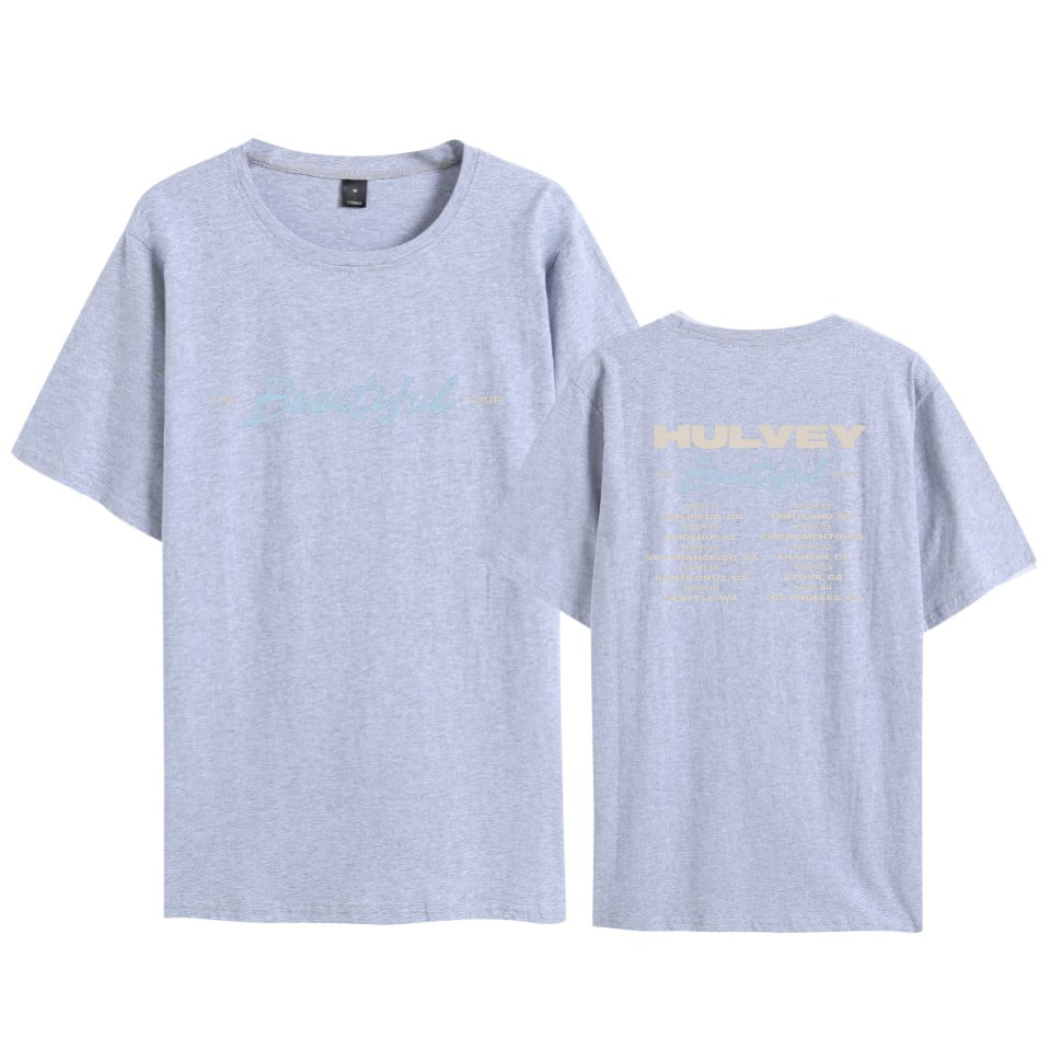 Fosskos Hulvey The Beautiful Tour 2025 T-Shirt Women Men Crewneck Short ...