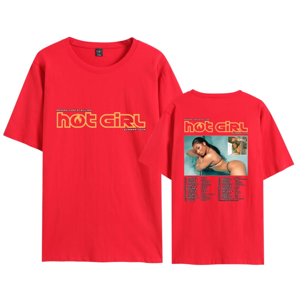 Fosskos Megan Thee Stallion T-Shirt Hot Girl Summer Tour 2024 Merch Meg ...