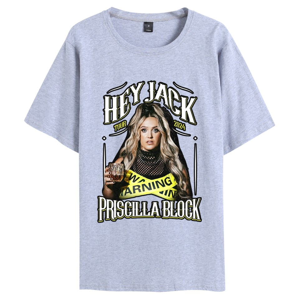 Fosskos Priscilla Block 2025 Tour Merch T-shirt Casual Streetwear ...