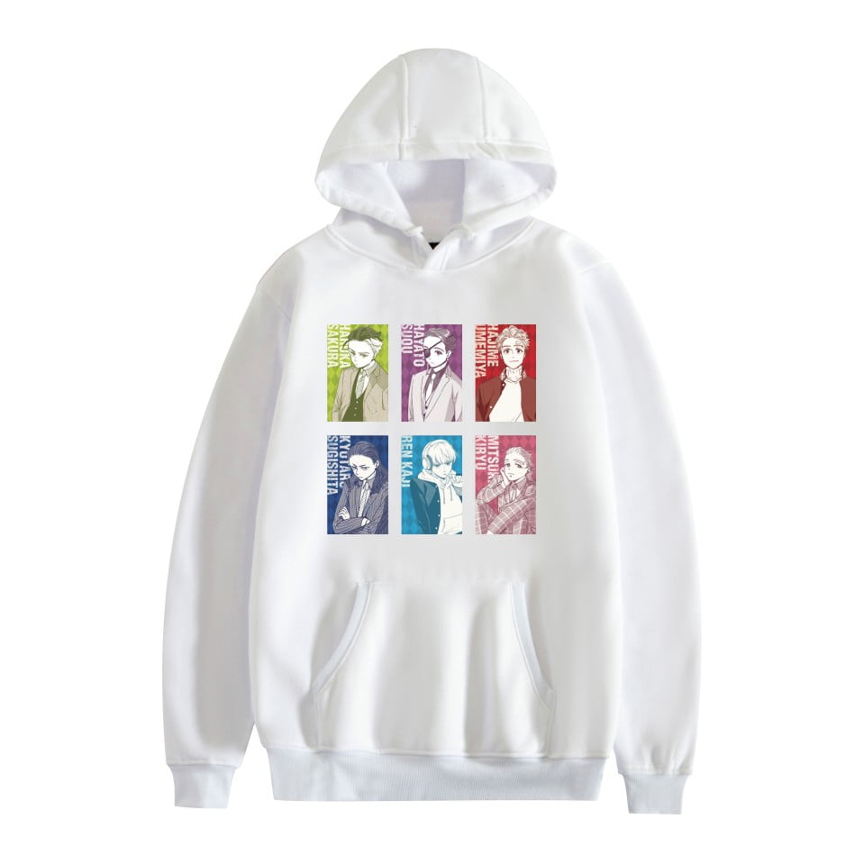 Fosskos WIND BREAKER Merch Anime Hoodie Anime Characters Graphic Long ...