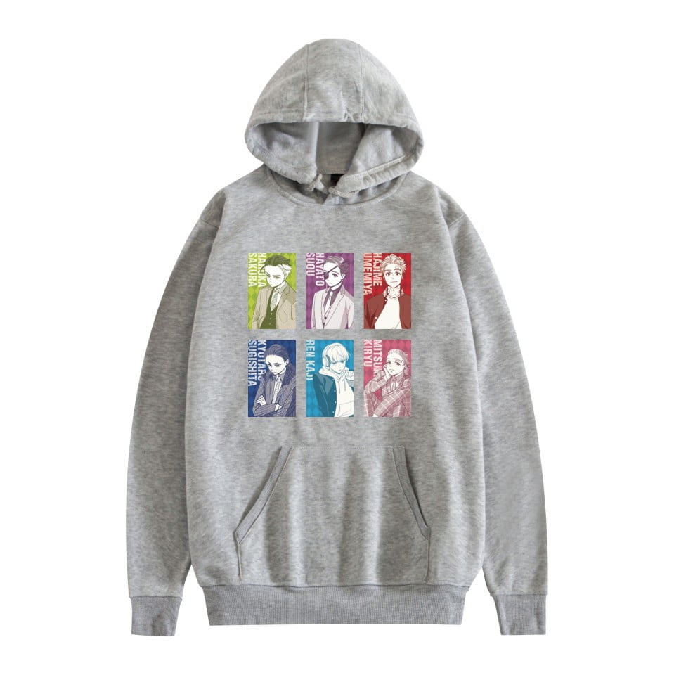 Fosskos WIND BREAKER Merch Anime Hoodie Anime Characters Graphic Long ...