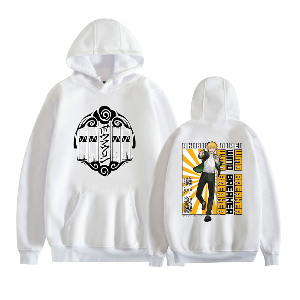 Fosskos WIND BREAKER Merch Anime Hoodies Crew Neck Oversized Printed ...