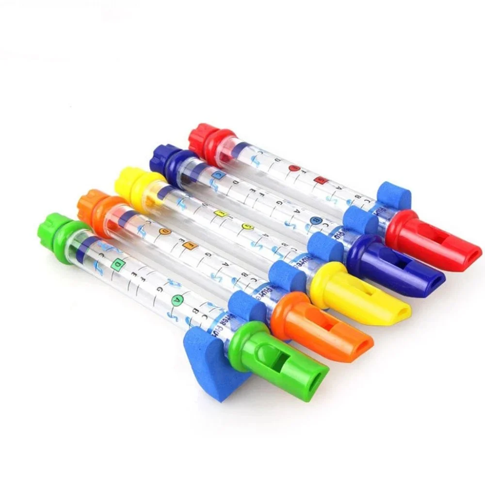 Fostbeen Water Flute Toy Kids Children Colorful Water Flutes Bath Tub ...