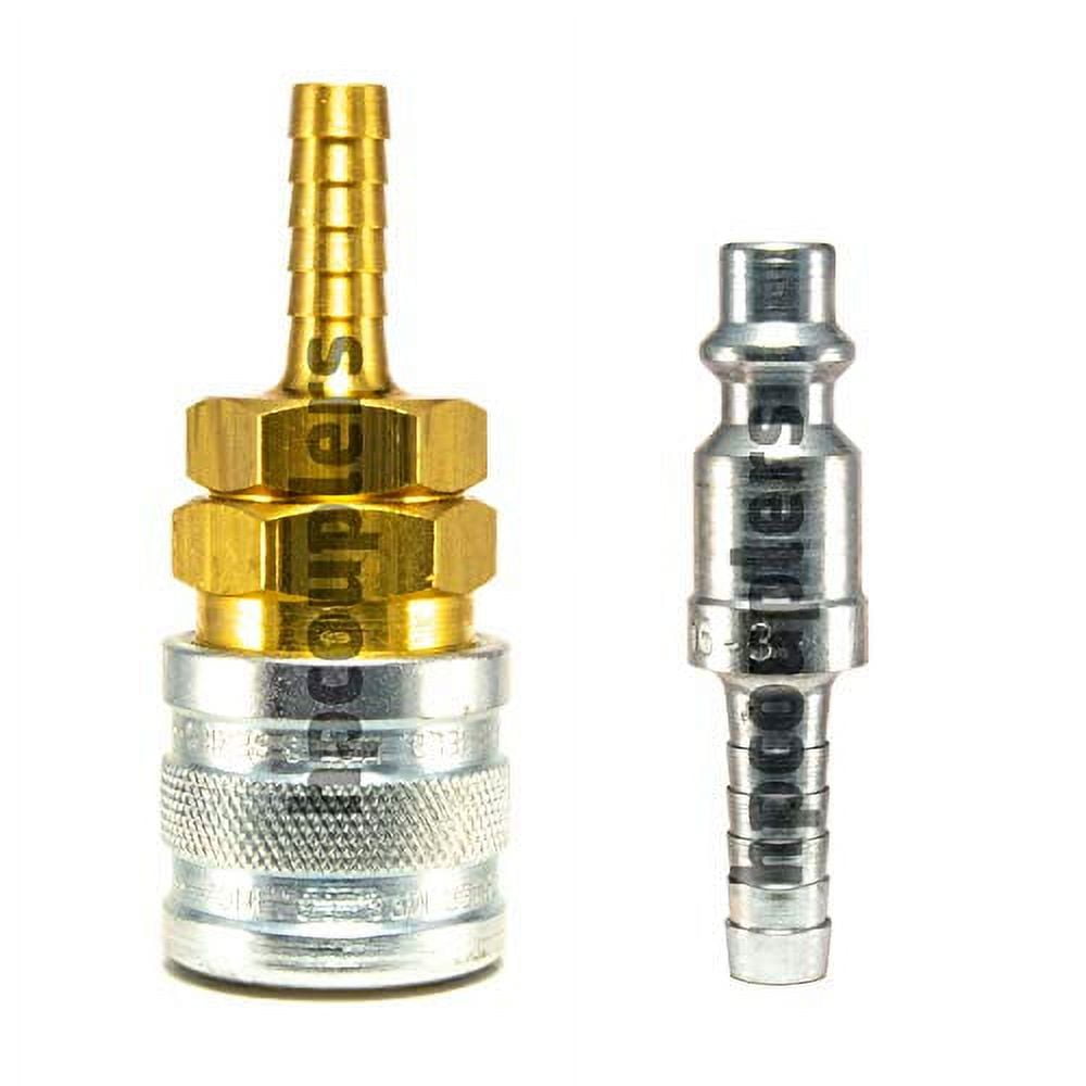 Foster 3653 + 165-3 Industrial Interchange Air Fitting, Quick-Connect ...