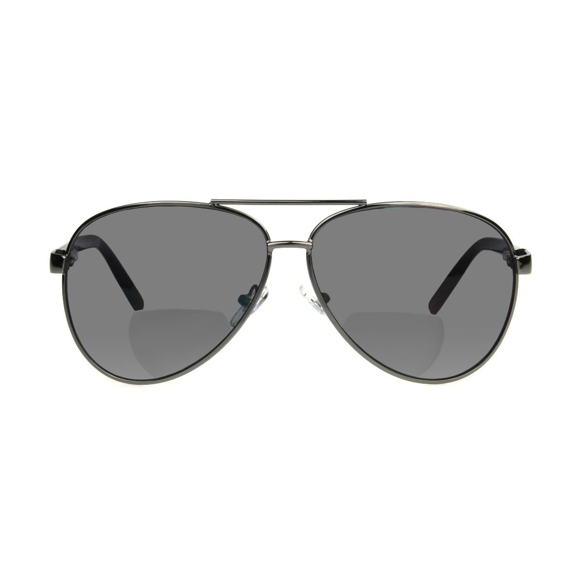 Foster Grant Bifocal SunReader "Commander" Aviator Sunglasses +2.00 ...