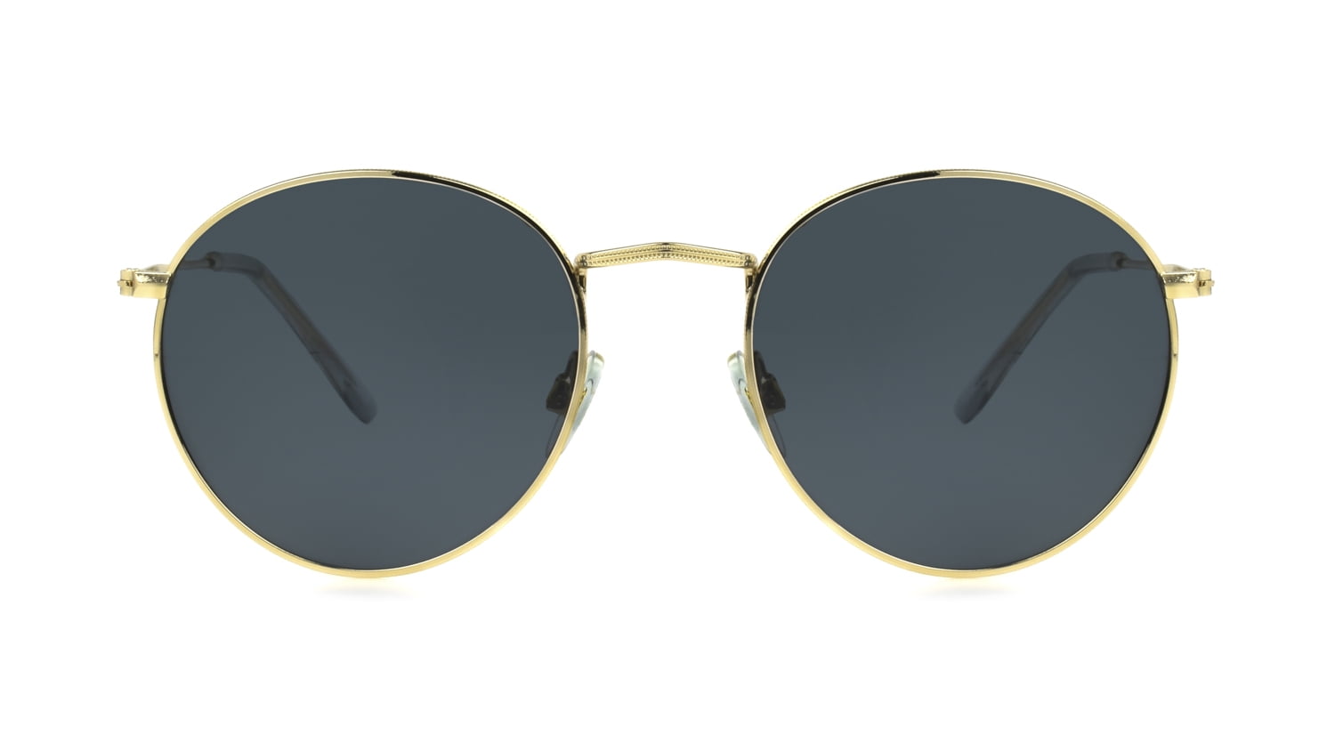 Foster Grant Men's Round Fashion Sunglasses Gold - Walmart.com