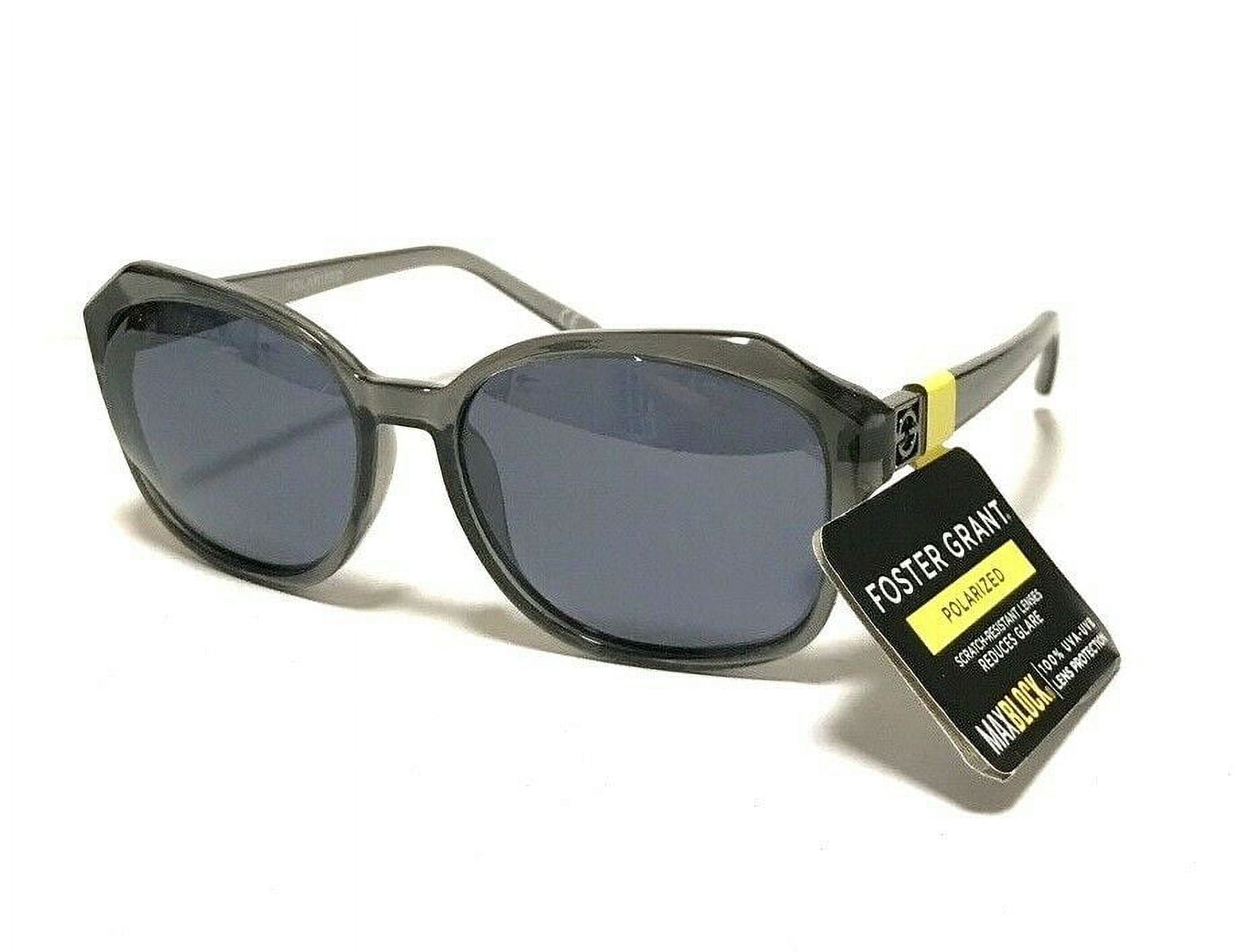 Foster Grant Women's Nia Polarized Sunglasses, Translucent Gray - Walmart.com