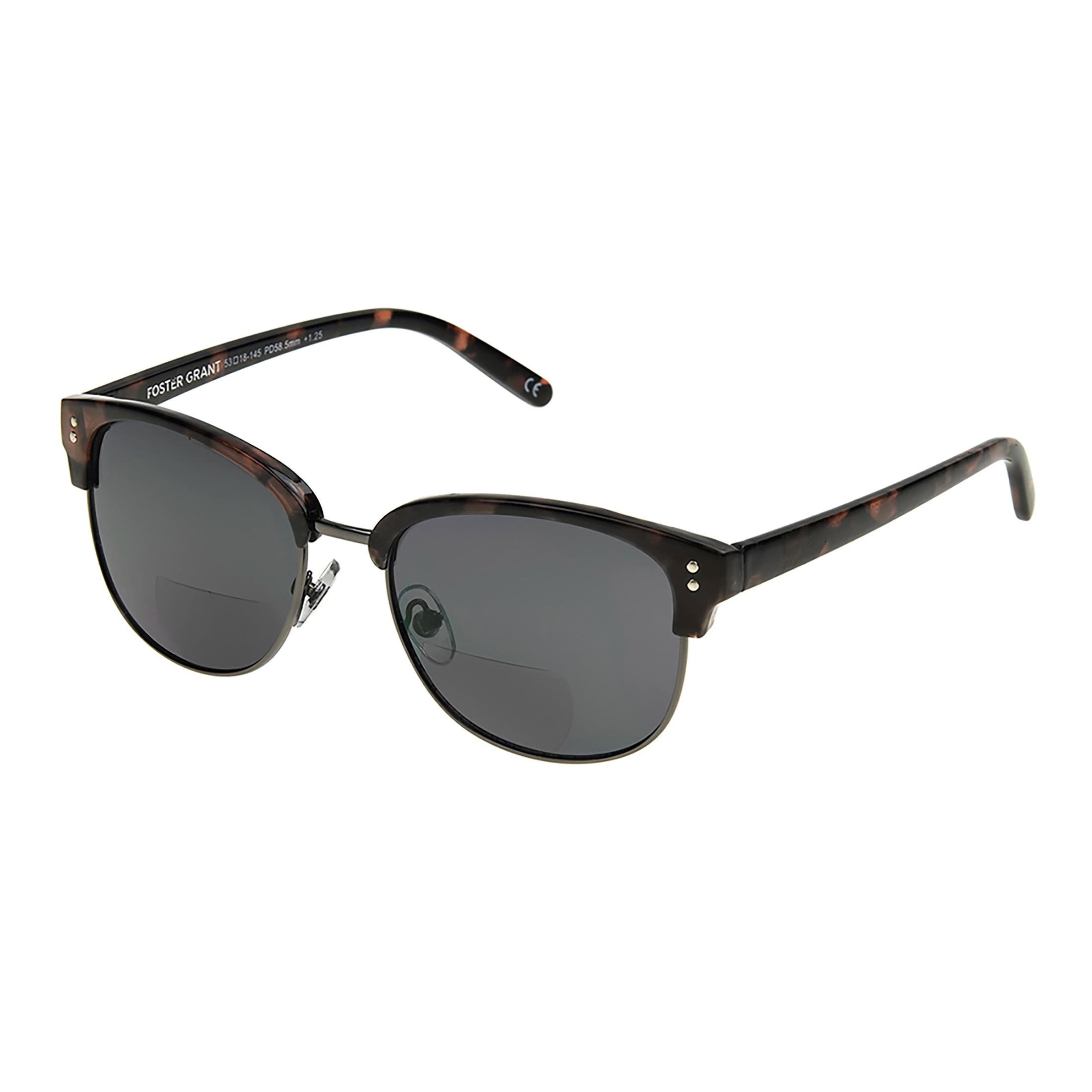 Foster Grant Sun Readers Viv Browline Unisex Full Rim Reading ...