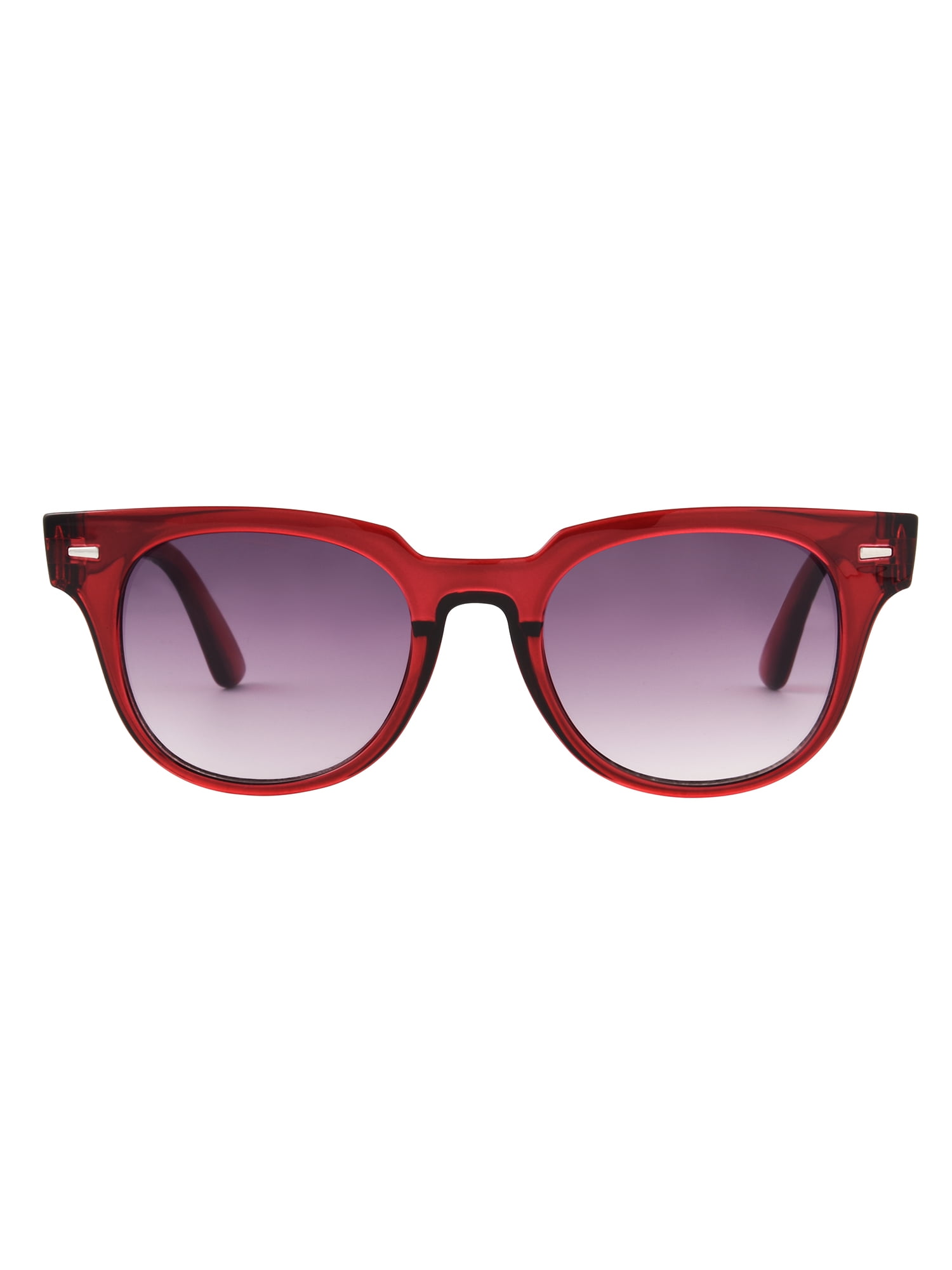 Foster Grant Women's Cali Blue Square Sunglasses, Red - Walmart.com