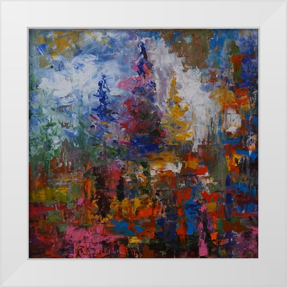 Foster, Joseph Marshal 12x12 White Modern Wood Framed Museum Art Print ...