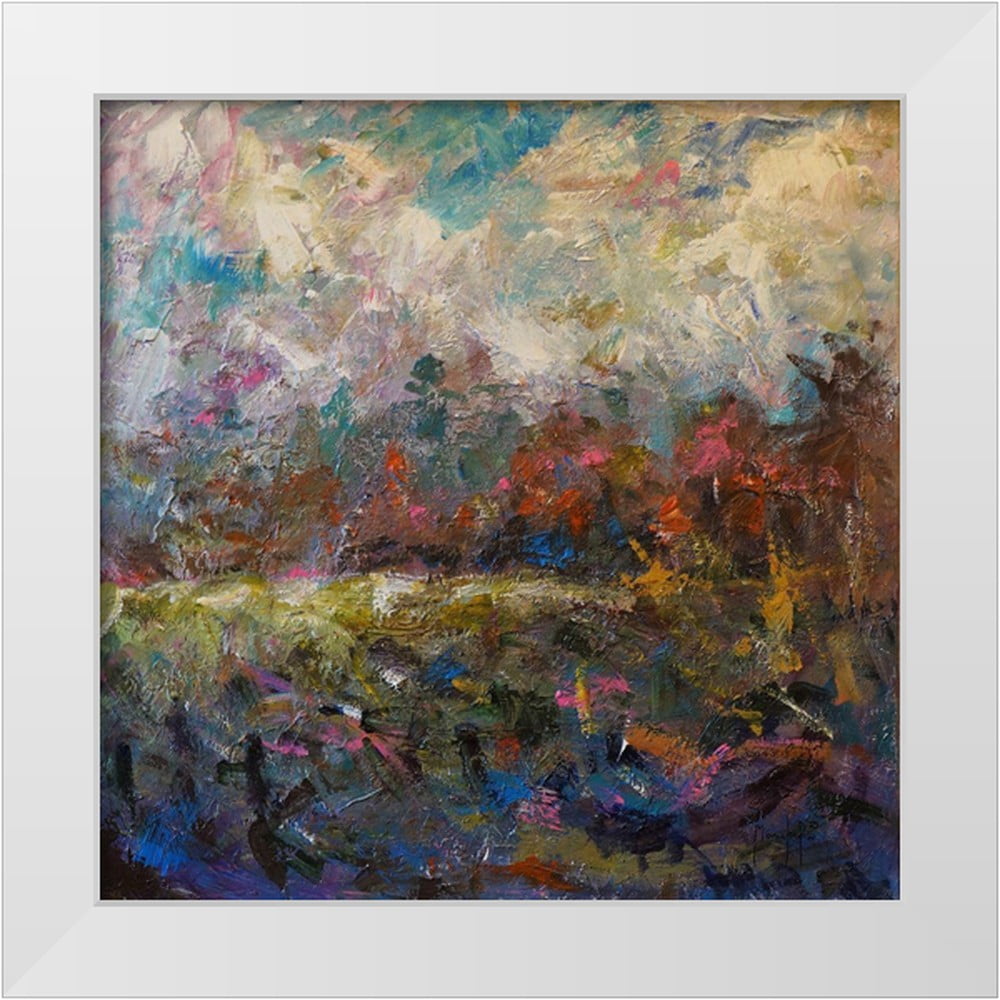 Foster, Joseph Marshal 12x12 White Modern Wood Framed Museum Art Print ...