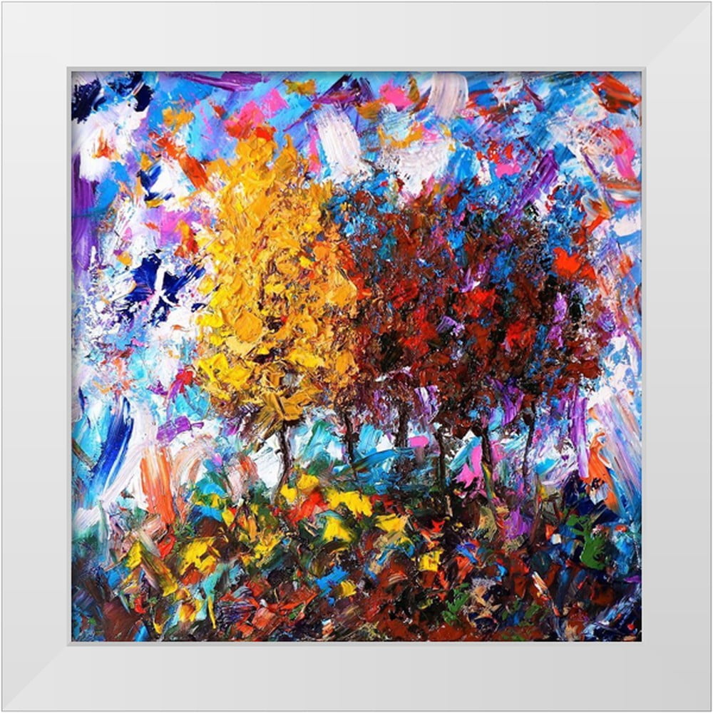 Foster, Joseph Marshal 12x12 White Modern Wood Framed Museum Art Print ...
